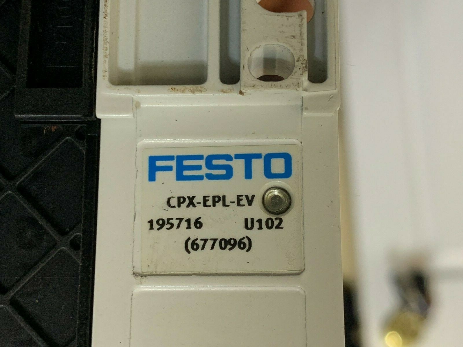 FESTO VALVE BANK ASSY CPX-AB-8-M8 533342 533347 533343 VMPA1-FB-EMG-8 ...