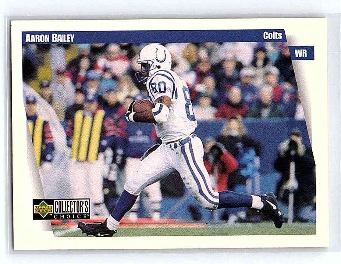 1997 Collector's Choice Aaron Bailey Indianapolis Colts #157 | eBay