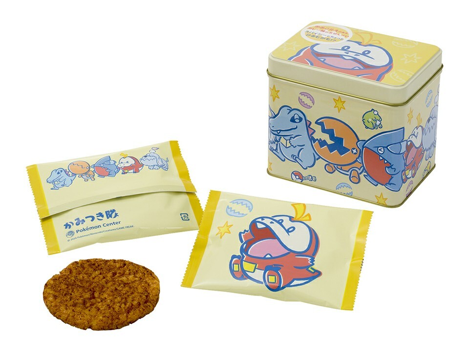 Pokemon Center bite squad kamitsukitai fuecoco rice cracker snack Curry ...