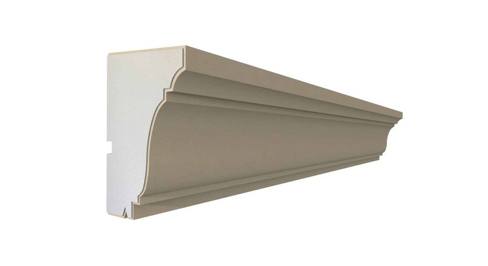 Exterior Coving Cornice Outside Above the Window Mouldings Home Decor ...