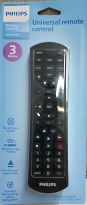 Philips 3-Device Universal Remote Control | eBay