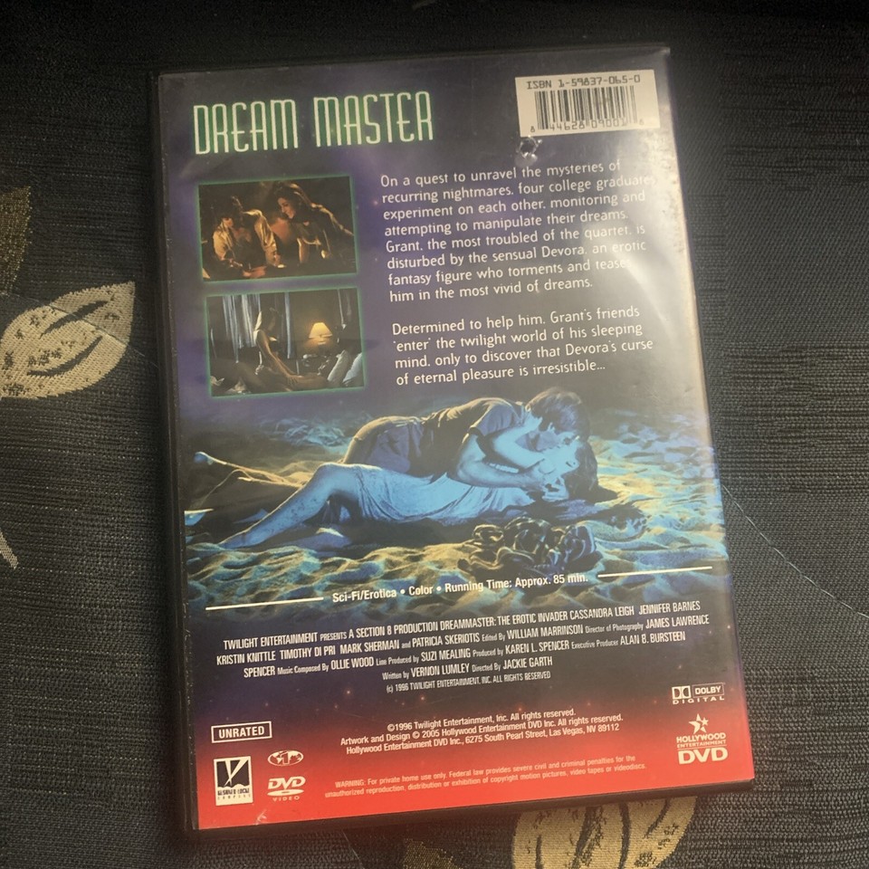 Dream Master - The Erotic Invader (DVD) Lisa Boyle, Patricia Skeriotis 844628090018 | eBay