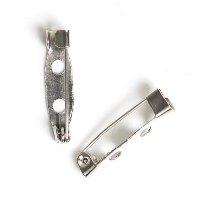 Metal Brooch Lock Pins Backs Safety Clasp Jewelry Pins 25 MM, 100 Pcs ...