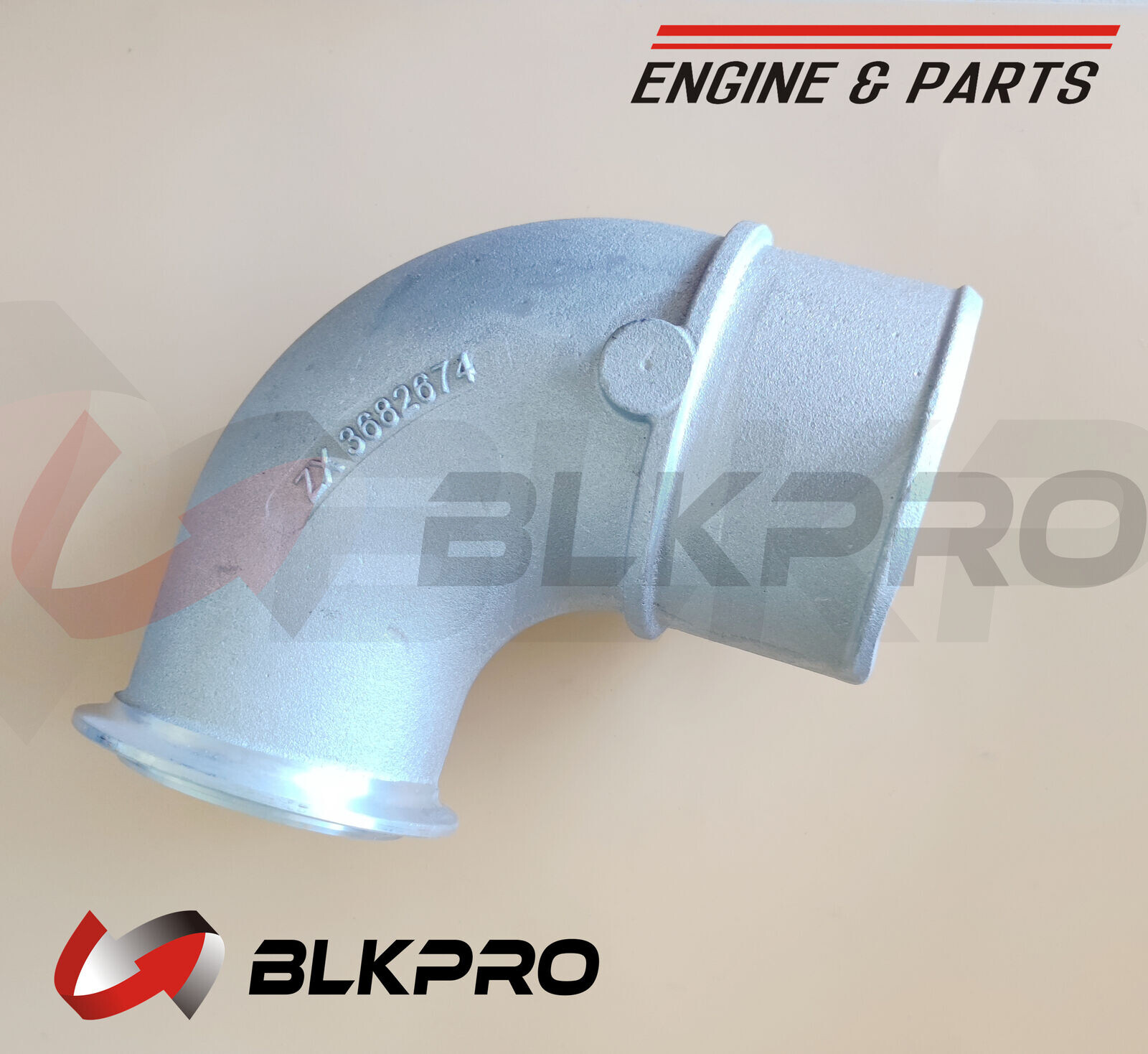 OEM DCEC Air intake Connection tube ELBOW For Cummins 15L ISX15 3682674 ...