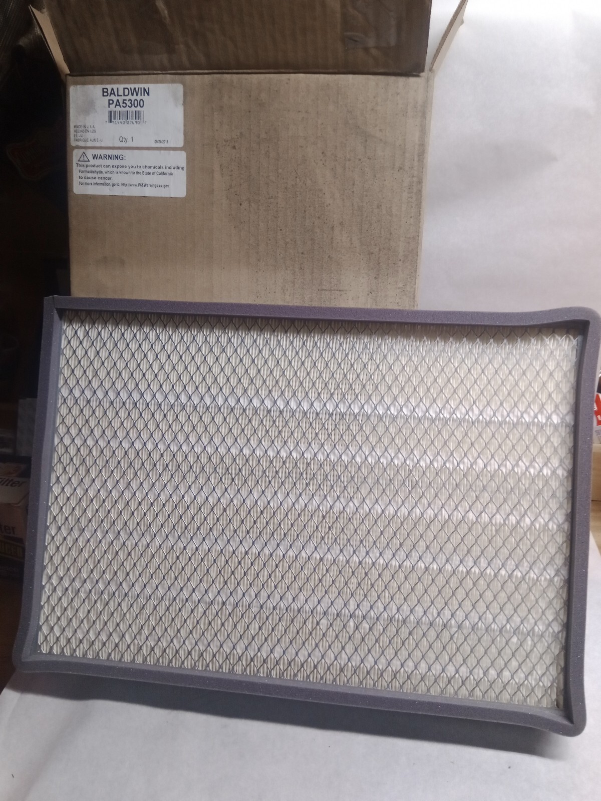 CATERPILLAR 1807487 - Air filter cross reference