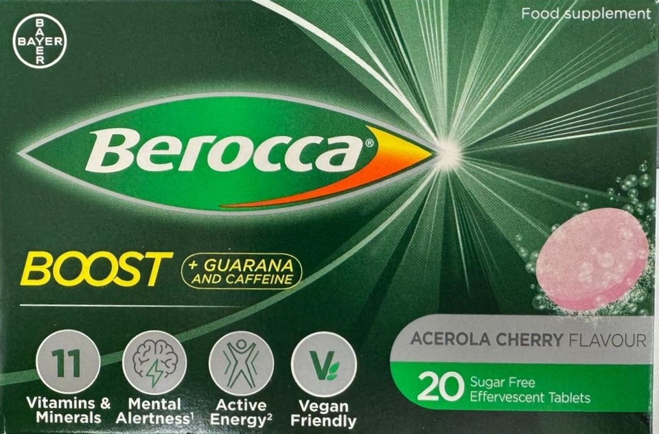 Berocca Energy Boost Tablets | eBay UK