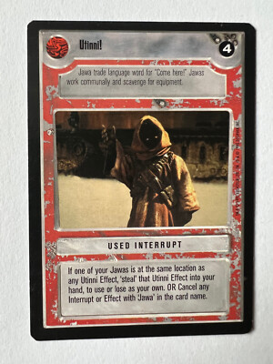 Utinni! LS Star Wars CCG R1 Card - Star Wars Premiere FS Eligible ...