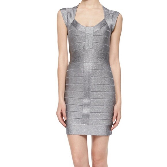 silver bandage dress french connection | Dresses Images 2025