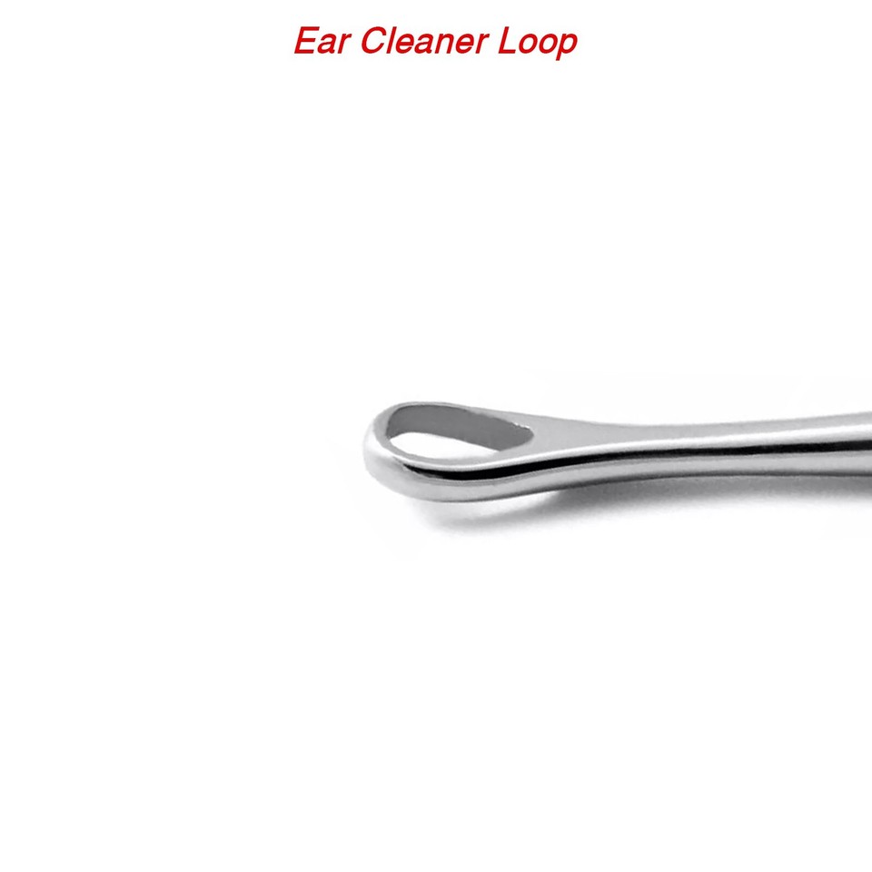 Medical Ear Cleaner Loop Billeau Ear Wax Remover Ear Pick Curette Skin ...