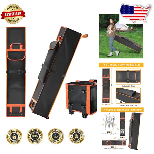 Versatile Canopy Carrying Bag for Pop Up Tents - Oversized & Water ...