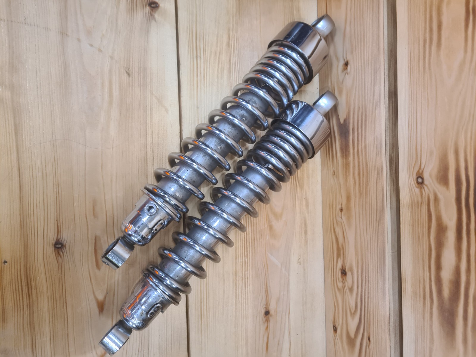 Triumph bonneville 865 pair of rear shock absorbers | eBay