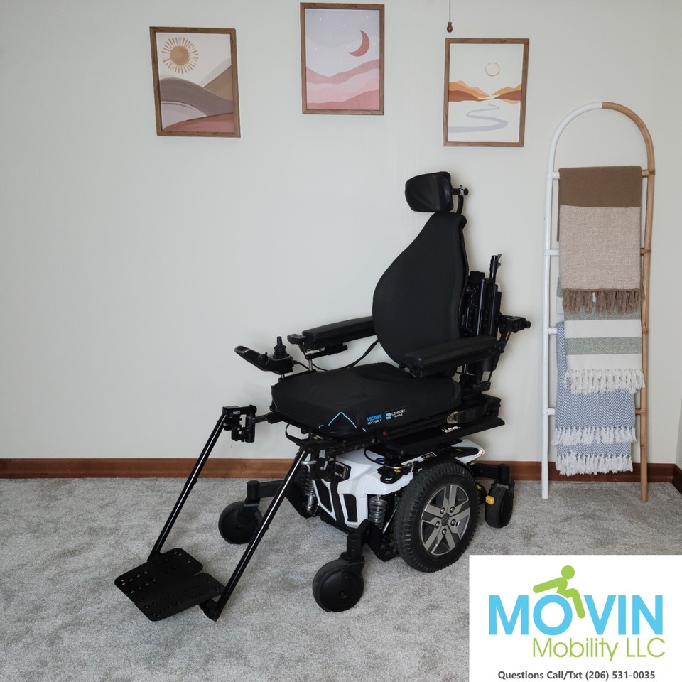 iLevel Quantum Q6 Edge 2.0 Power Wheelchair Electric Tilt Recline Seat ...