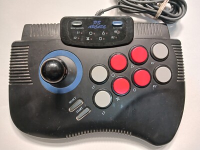 PS ARCADE PS1 Fighting Stick. Works Great! | eBay