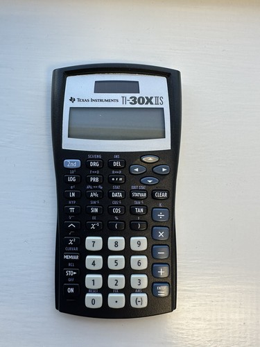 Texas Instruments TI-30X IIS Scientific Calculator TI-30XIIS Solar with ...