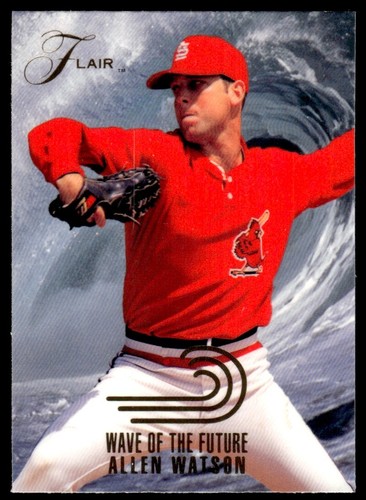 1993 Flair Wave of the Future Allen Watson St. Louis Cardinals #17 | eBay