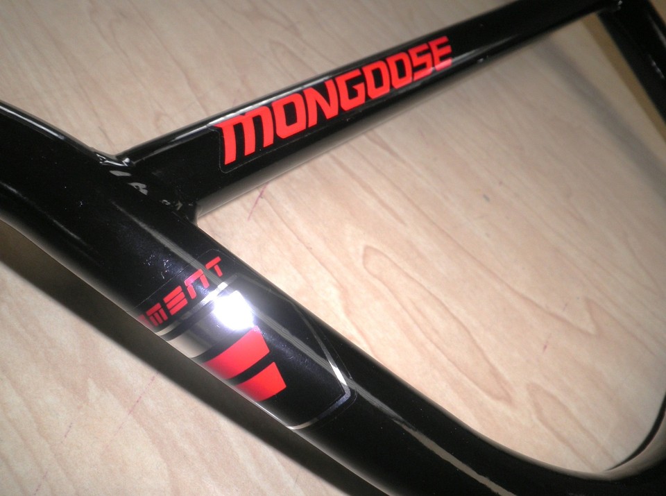 MONGOOSE ELEMENT BLACK BMX BICYCLE HANDLEBARS BIKE PARTS 546 | eBay
