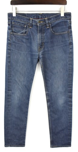 Levi's 511 Jeans Hommes W34/L32 Slim Fit Fermeture Éclair Délavé ...