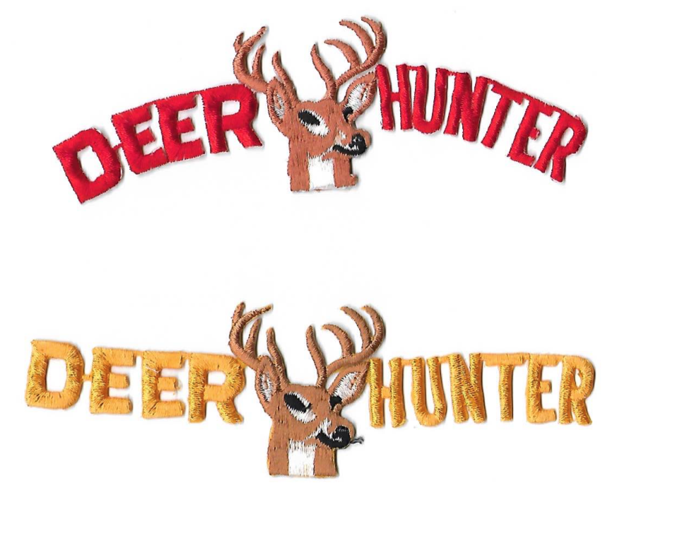 NEW DEER HUNTER PATCH IRON ON or SEW ON HUNTING | eBay