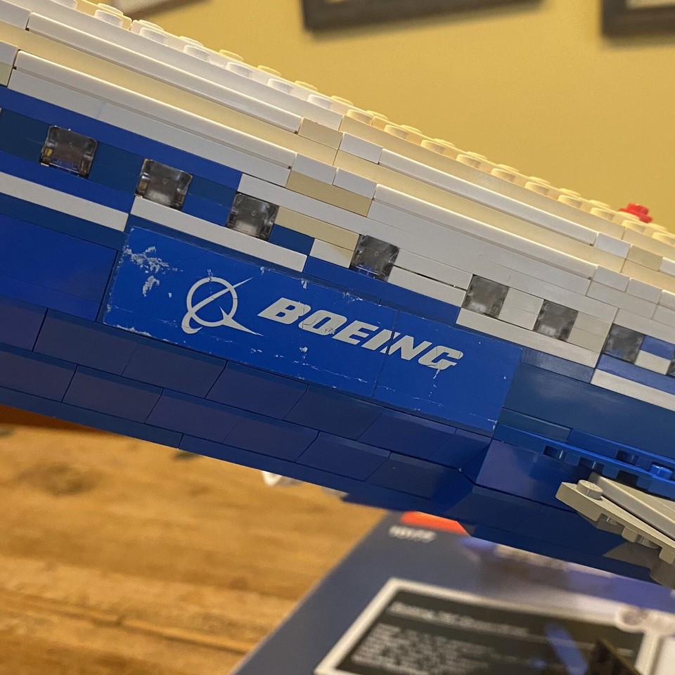 Lego 10177 Boeing 787 Dreamliner - V Rare - Instructions - Please Read ...