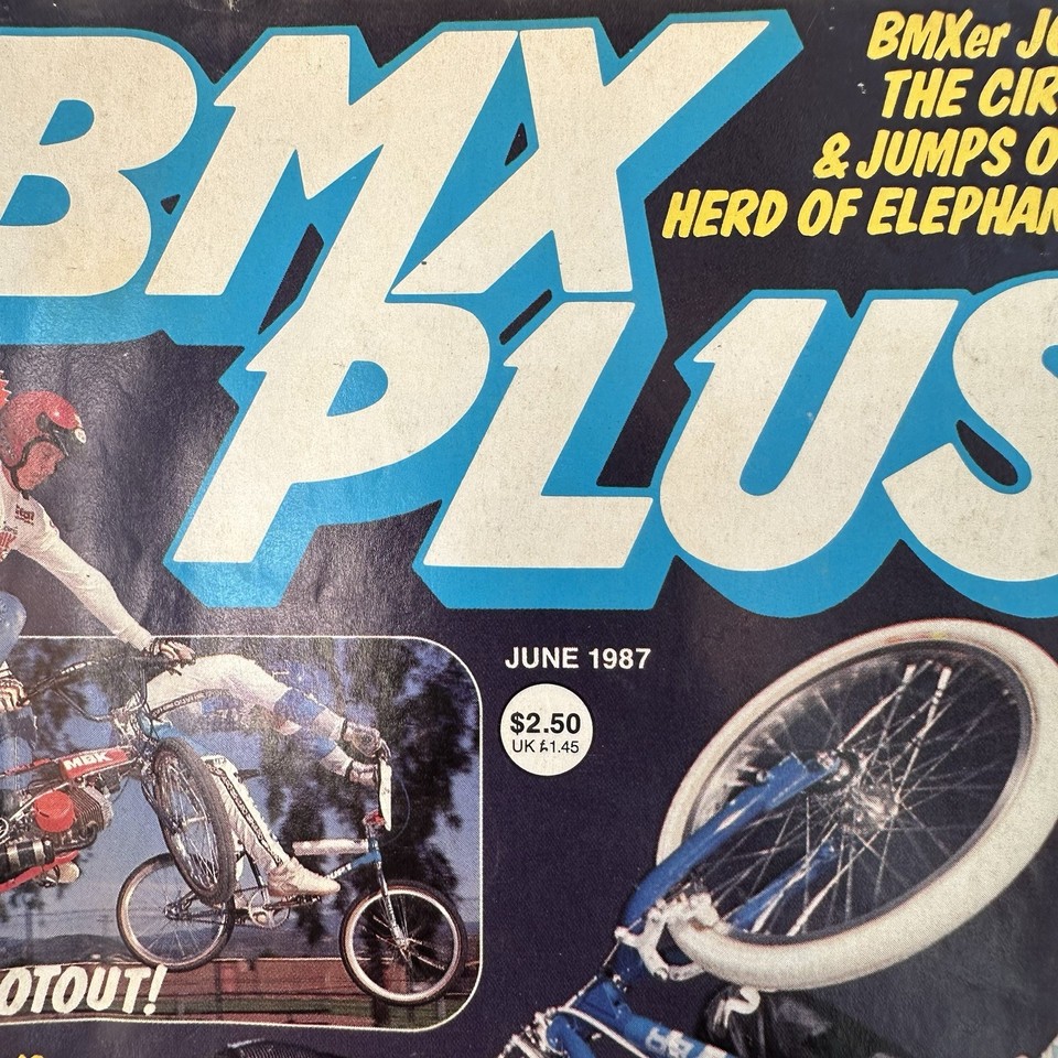 Vintage Lot 10 1980's BMX Plus! Action Magazines 1987 1988 Buyers Guide ...