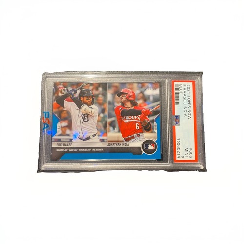 Eric Haase Jonathan India 2021 TOPPS NOW Rookie PSA 9 MINT Blue /49 | eBay