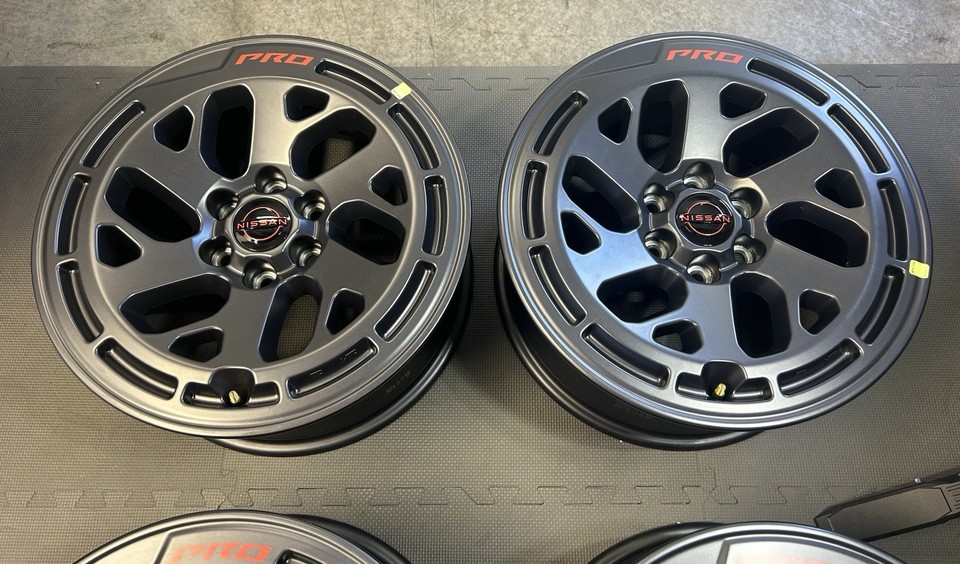 2025 Nissan Frontier Pro-4X Factory OEM Alloy Wheels Rims 17” LIKE NEW ...