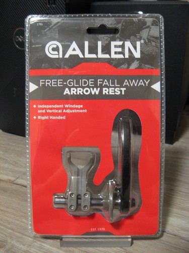 Allen Free Glide Fall Away Arrow Rest - Quiet Release For RH Hunting ...