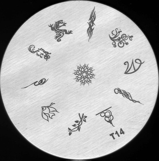 T Stamping Series Nail Art Image Stamp Template Plate 1 | eBay