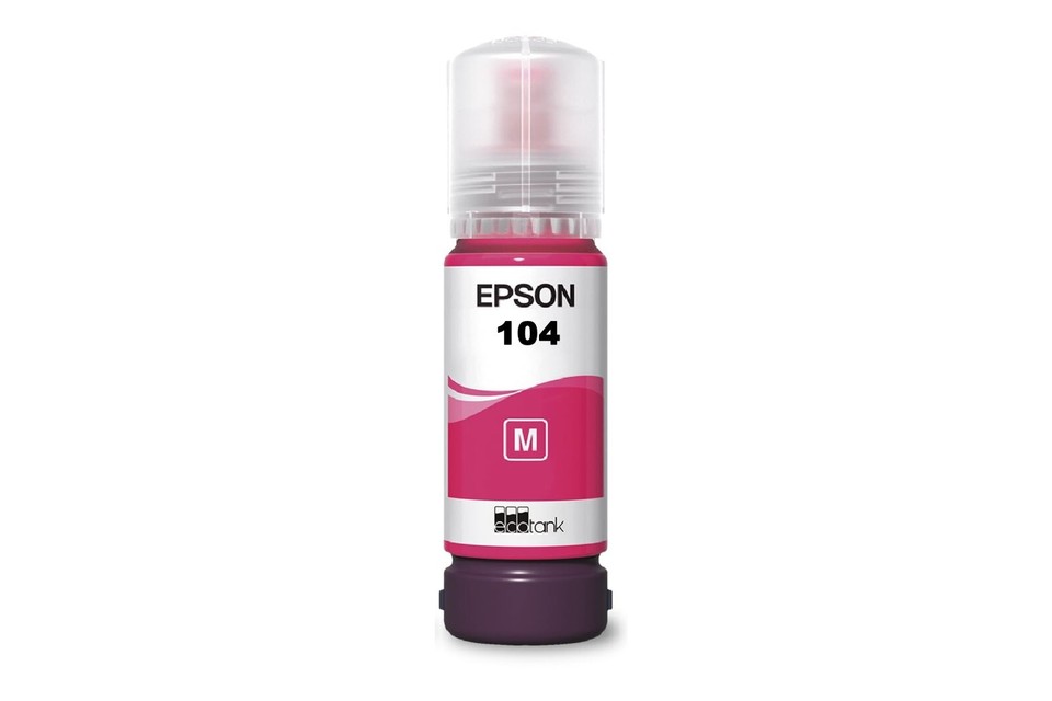 Epson Original Genuine 104 Ink Set for Ecotank Printers ET-2860 ET-2870 ...