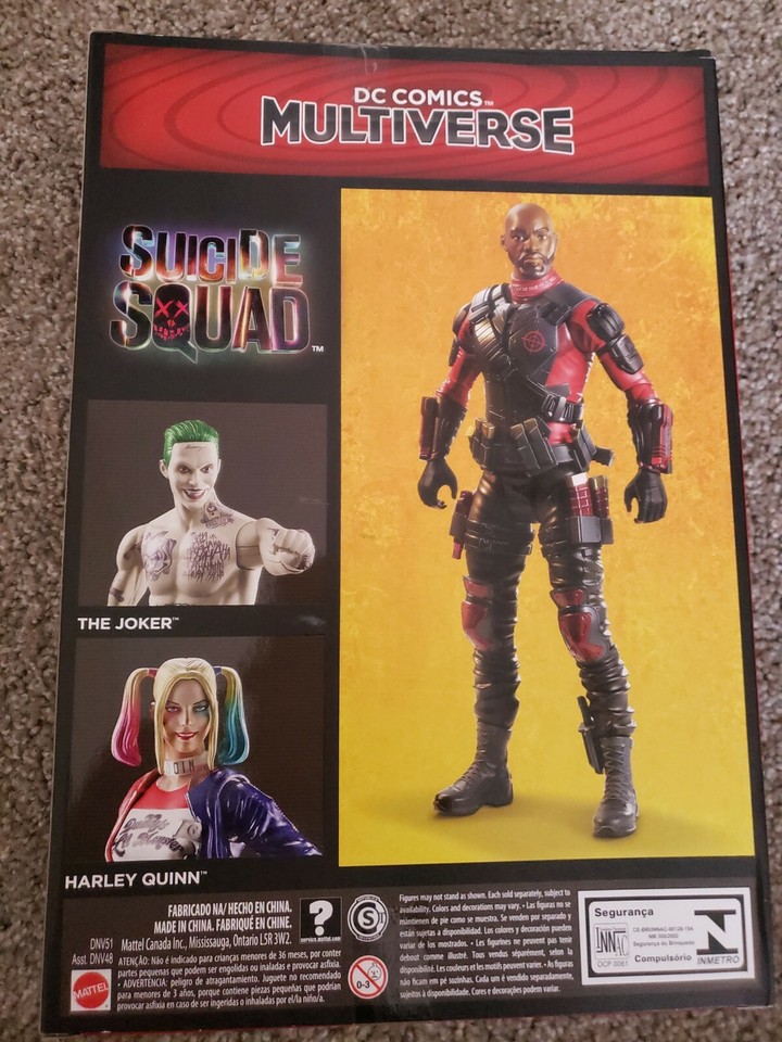 Dc Figure Comics Multiverse Suicide Squad Deadshot 12 Inch By Mattel ...