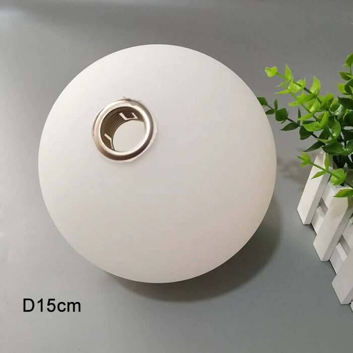 White Globe G9 Glass Shade Replacement with Thread for G9 Lamp Screw ...