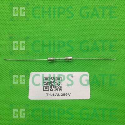 9PCS T1.6AL250V, T1.6A 250V, T1.6L250V cartridge GLASS Fuses NEW #D3 ...