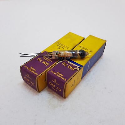 2pcs DM70 1M3 Siemens subminiature tuning indicator tube one sealed box ...