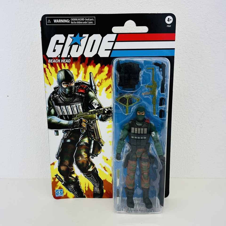 Hasbro G.I. Joe BEACH HEAD Snow Serpent COBRA EEL 6.5" Action Figure ...