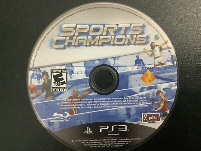 Sports Champions PS3 Sony PlayStation 3 Disc Only | eBay