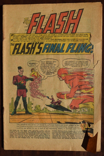 FLASH #159 - 1966 Low Grade coverless DC Comics | eBay.de