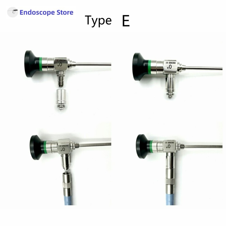 Endoscope Light Source Optical Fiber Cable Interface Adapter Convert ...