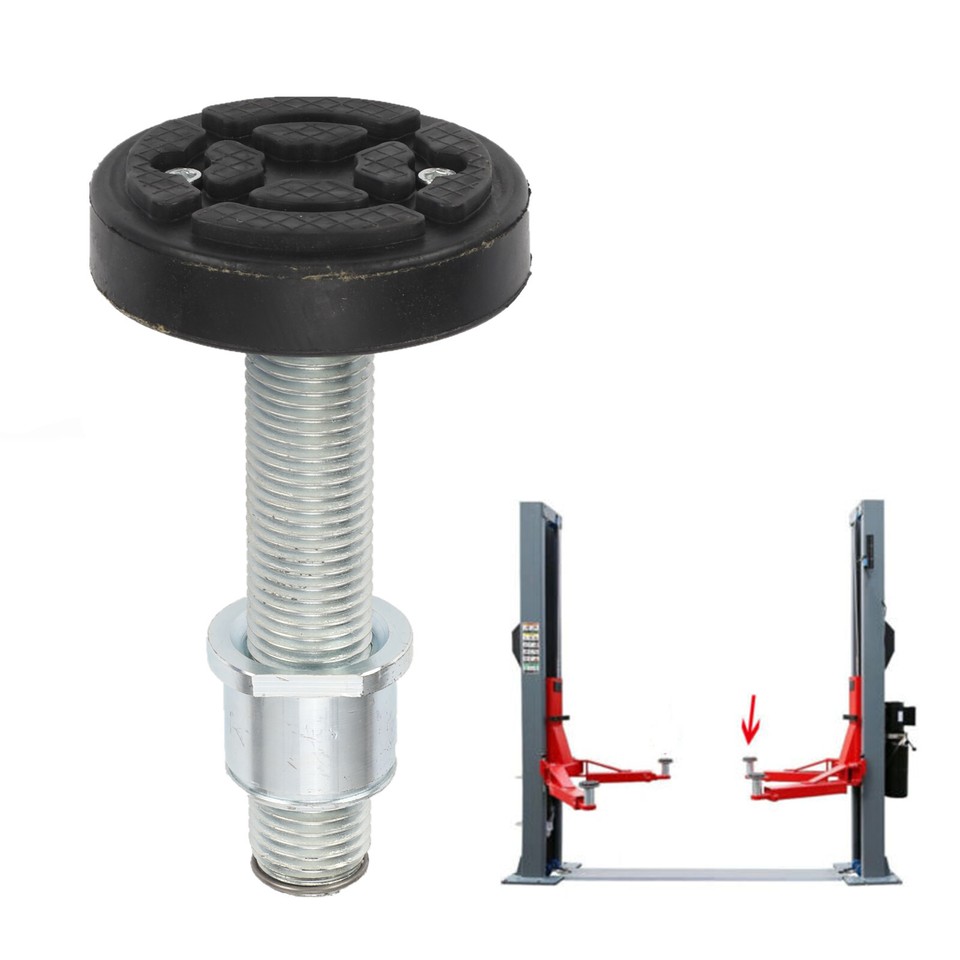 Auto Car Lift Telescopic Round Tray Rubber Pads Raised Peg Pads 235MM ...
