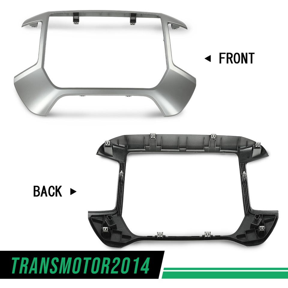 Dash Center Radio Control Bezel Panel Fit For 2014-20 Silverado Sierra ...