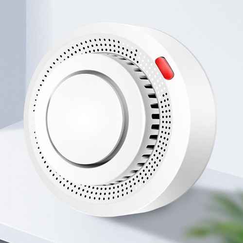 WiFi Fire Detection Alarm AAA Battery Powered 70db Fire Sensor Home ...