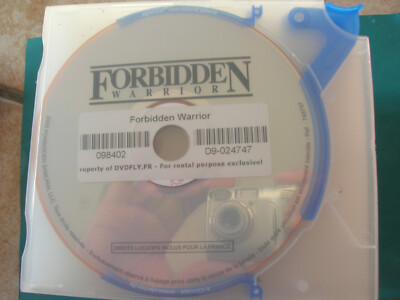 DVD boitier slim FORBIDDEN WARRIOR (B26a) | eBay