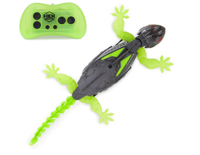 Rechargeable Wall-Climbing RC Gecko Robot Toy for Kids Age 4+ Remote ...
