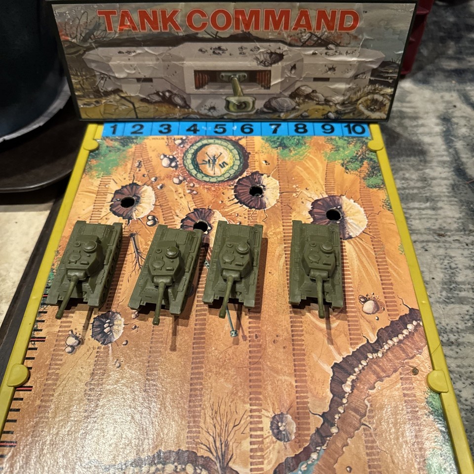Vintage 1970s Tank Command Board Game by Ideal | eBay