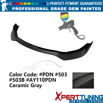 Fits 20-23 Dodge Charger IKON V1 Front Lip ABS Painted #PDN Ceramic ...