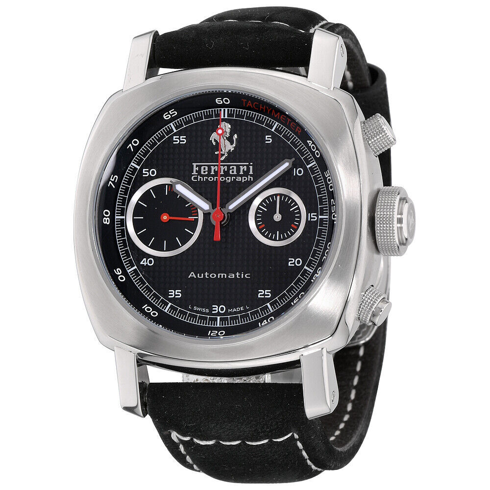 Panerai Ferrari Men's Black Watch with Rubber Strap - FER00004 for sale ...