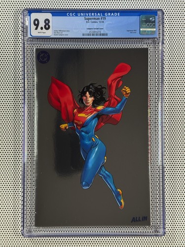 Superman #19 2024 DC Comics 1st Print Daniel Sampere Foil Variant CGC 9 ...