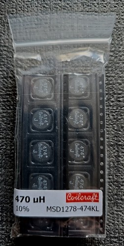 COILCRAFT 470 uH MSD1278-474KL COMMON MODE CHOKES 10 Pack | eBay