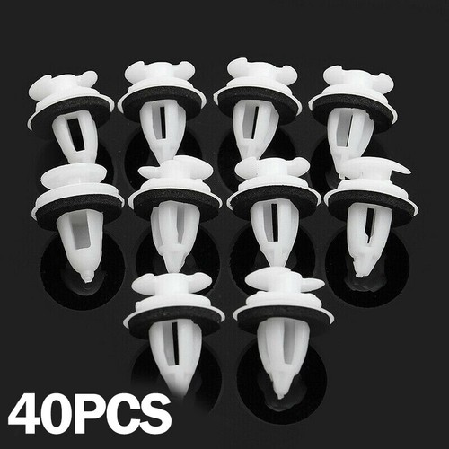 40pcs Plastic Door Trim Panel Clips For BE36 E38 E39 E46 X5 For M3 M5 ...