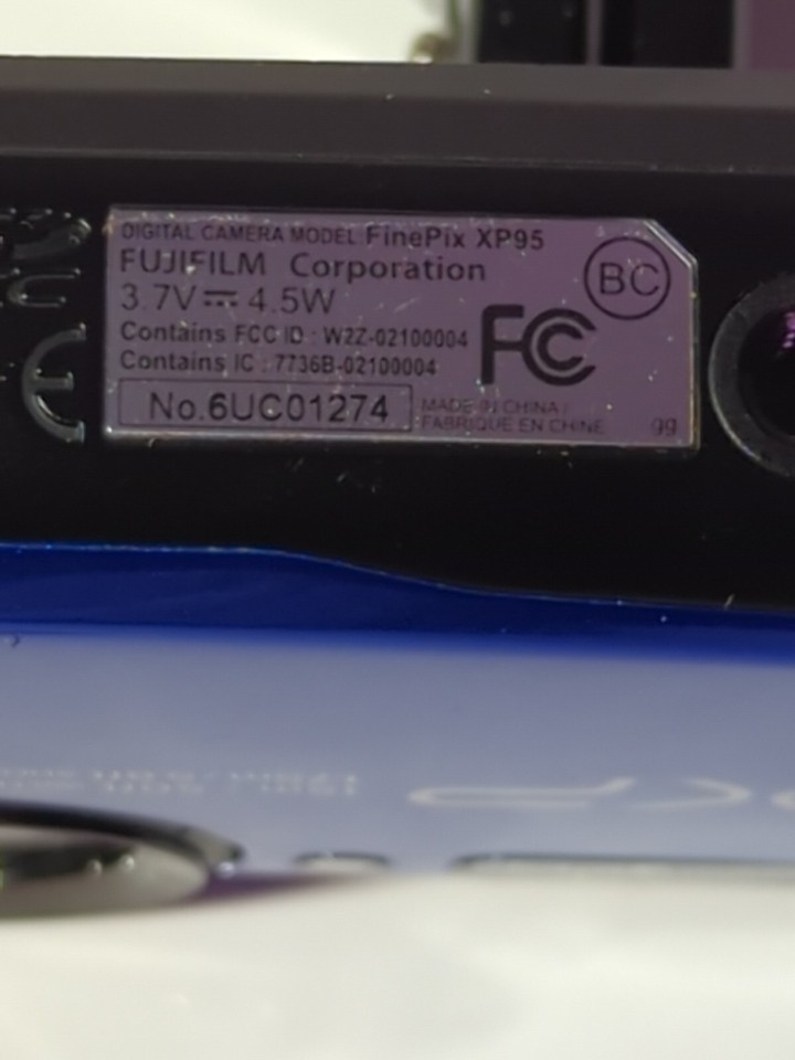 FujiFilm FinePix XP95 Waterproof/Shockproof Digital Camera | eBay