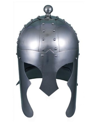 Medieval Arthurian Armor Helmet Battle Ready Nasal Helmet with Ear ...
